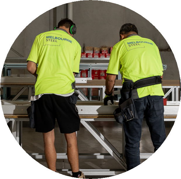 Melbourne Steel Floor Wall Frame Supply